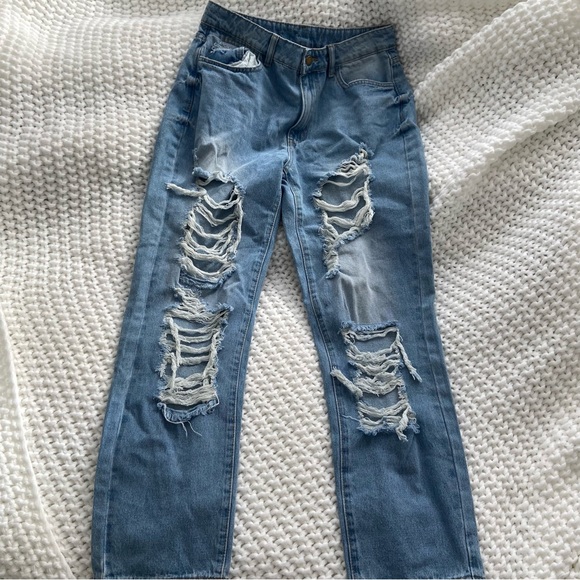 SHEIN | Jeans | Shein Ripped Jeans | Poshmark